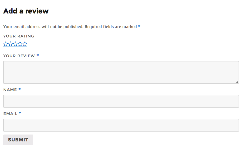 Overwrite Action Attribute Of Woocommerce Product Review Form Tyche Softwares
