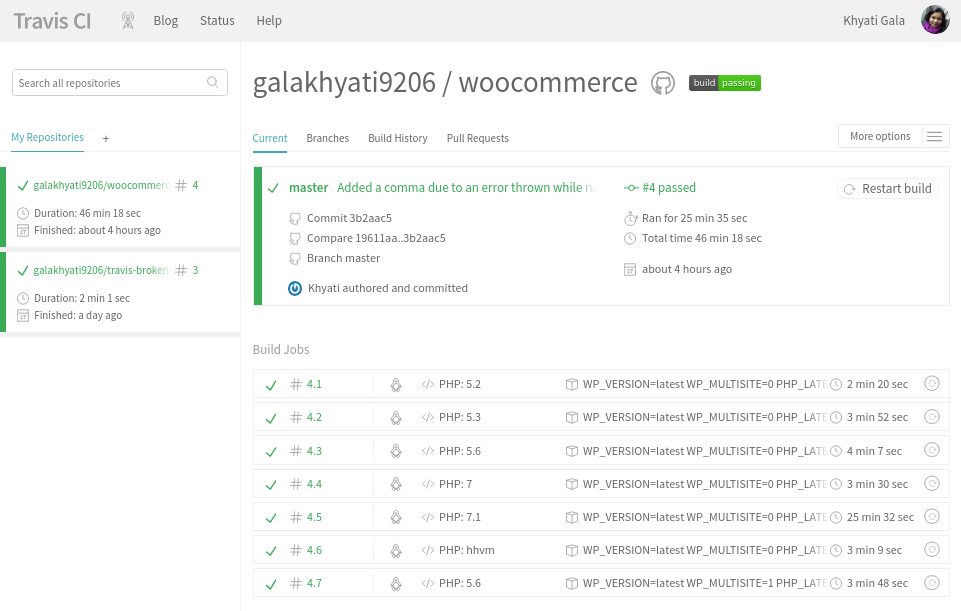 A Look At How WooCommerce Tests using Continuous Integration
