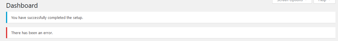 How to add Admin Notices in WordPress - Tyche Softwares