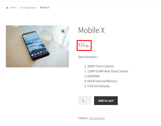 How To Stylise The Decimal Values In Prices In Woocommerce Tyche Softwares