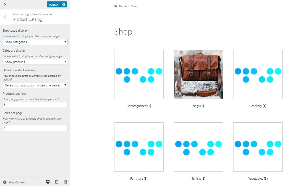 How To Show Categories Without Products On Woocommerce Shop Page