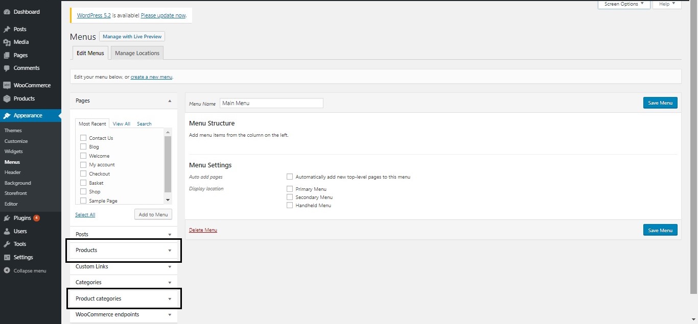 How to show WooCommerce categories in the menu - Tyche Softwares