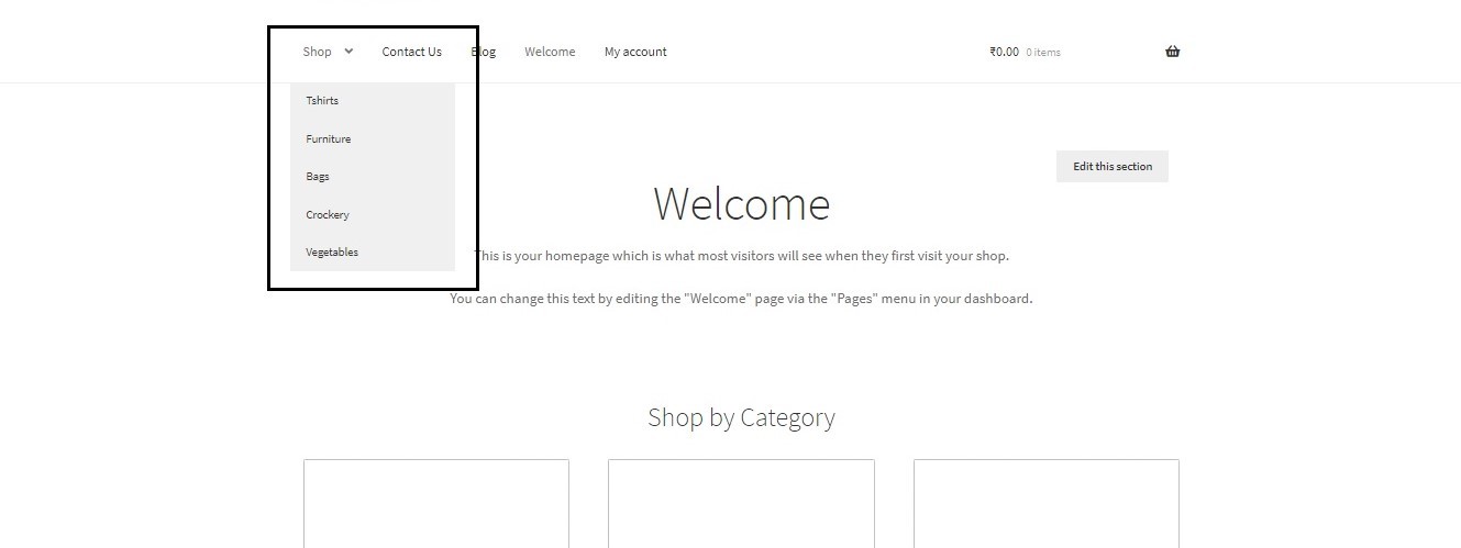 How to show WooCommerce categories in the menu - Tyche Softwares