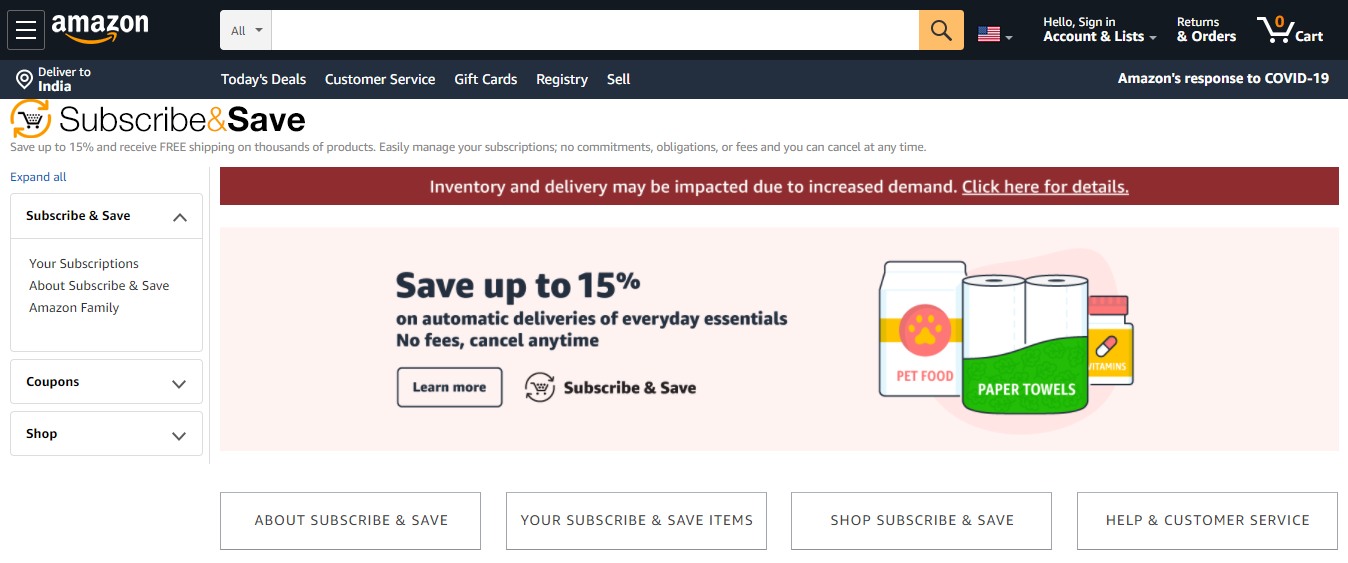 A deep dive into Subscription-based e-commerce models