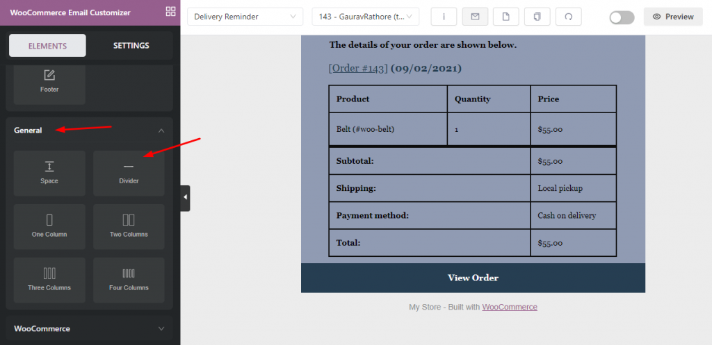 How to use WooCommerce email template customization plugin Yaymail with Order Delivery Date Pro ...