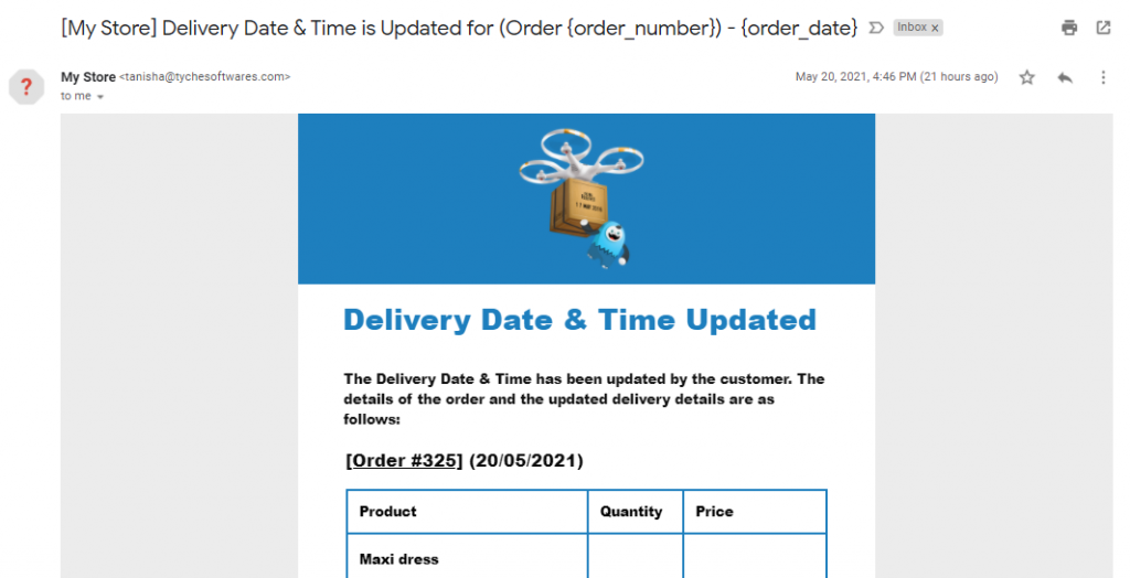 How to use WooCommerce email template customization plugin Yaymail with Order Delivery Date Pro ...