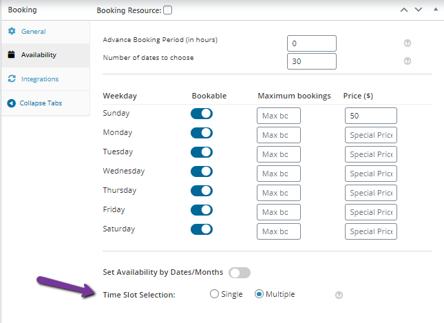 Multiple Time Slot Addon for WooCommerce Booking and Appointment Plugin - Tyche Softwares
